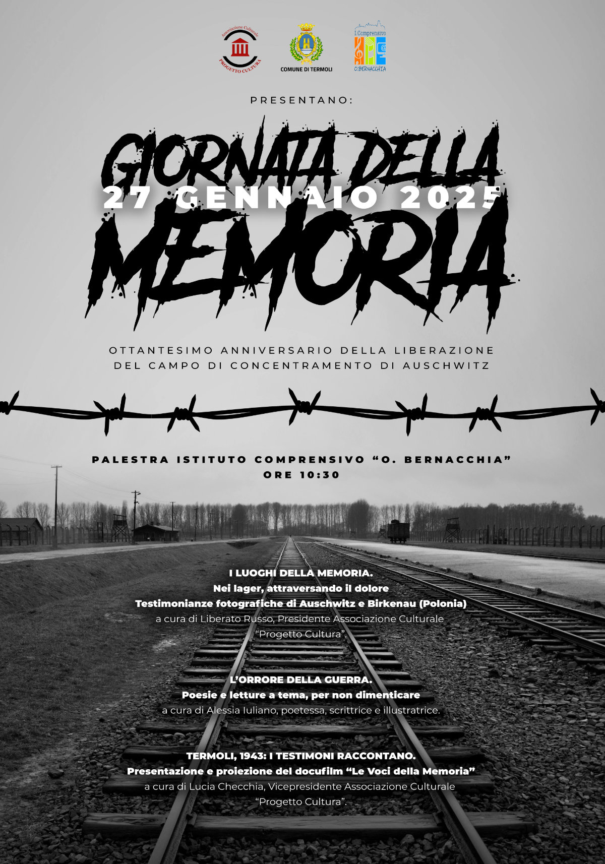 Termoli, Giornata della Memoria 2025 - myNews Termoli e Molise